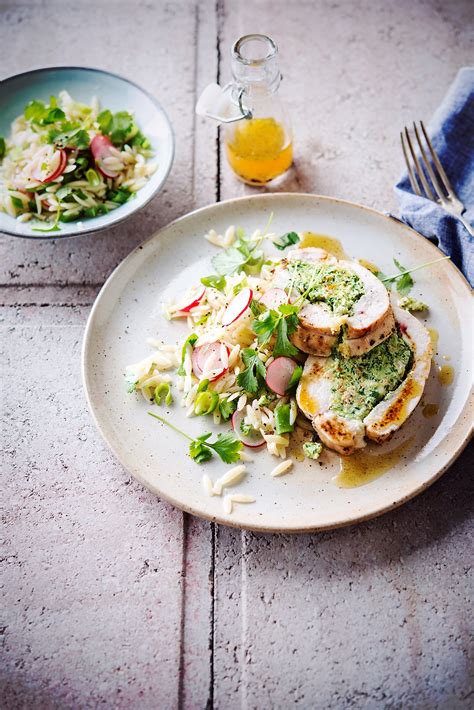 Roulés De Dinde Farcis à La Ricotta Et Aux Herbes Régal