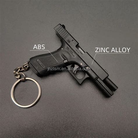 Wholesale Price Toy Shell Ejecting Toy Gun Metal Mini Gun Model Glock 1