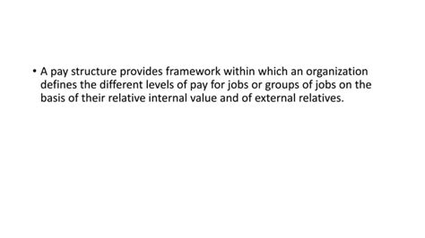 Compensation Structure Pptx