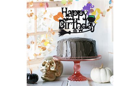 Amazon LeeSky Hocus Pocus Happy Birthday Cake Topper Hocus Pocus
