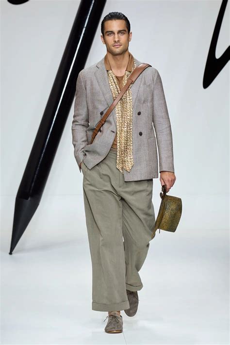 Giorgio Armani Men Spring Summer RUNWAY MAGAZINE Official
