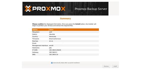 Instalando Proxmox Backup Server Servicios Vartech