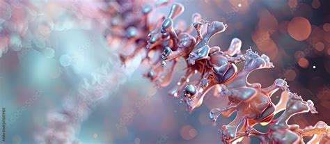 Genetic Spinal Cord Disorders Conceptual 3d Illustration Mutations In The Dna Leading To Spinal