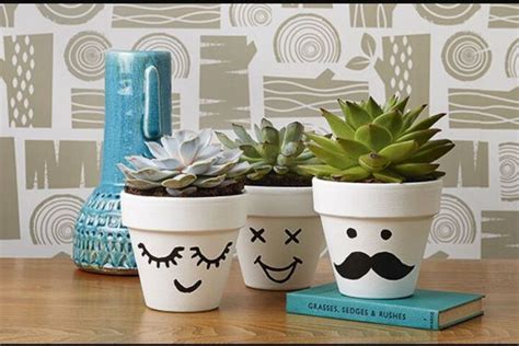 Ideas DIY Para Decorar Macetas De Forma Original