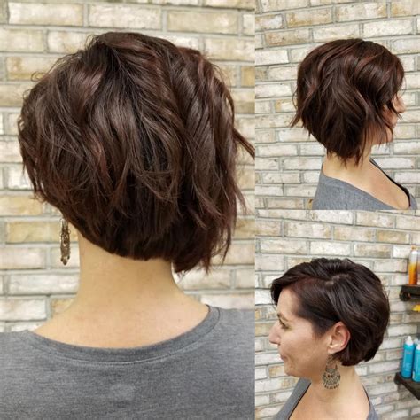 Asymmetrical Bob Undercut Nickioliwia