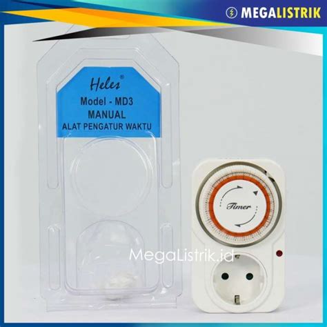 Promo Heles Timer Colok Analog Stop Kontak 24 Jam Md3 Diskon 16 Di Seller Esmee Shop Wanasari