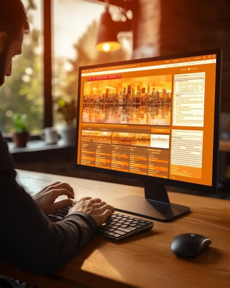 Analyst Utilizing Computer Dashboard For Data Analysis In Business