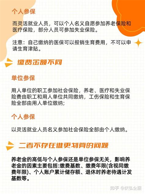 个人缴纳社保和单位缴纳社保哪个更划算 知乎