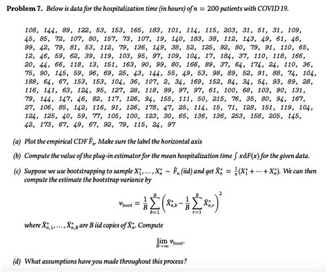 A Plot The Empirical Cdf Make Sure The Label Chegg