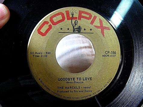 The Marcels 45 Blue Moon Colpix Cp 186 1961 Doo Wop W Colpix Sleeve Vg