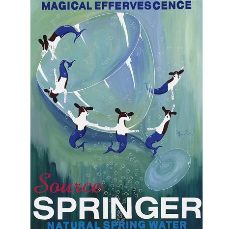 Springer Natural Spring Water Limited Edition Online Print Artisans