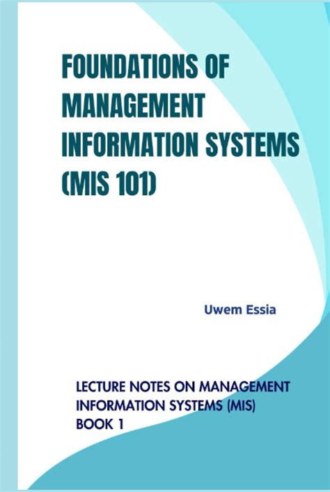 Foundations Of Management Information Systems Mis 101