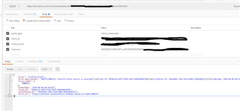 Sharepoint Online AADSTS7000215 Invalid Client Secret Is Provided