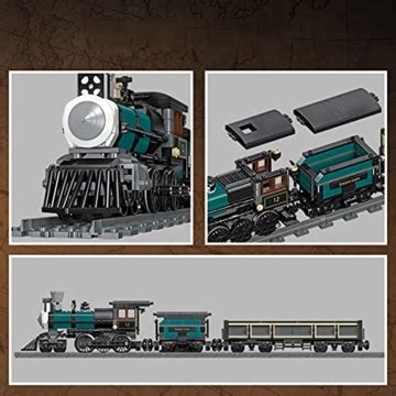 Jie-Star 59001 TH10 Big Boy Lokomotive - Klemmbaustein.com