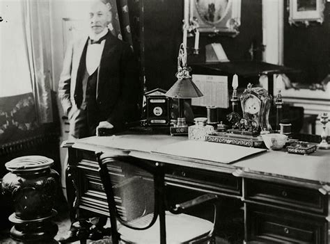 Kaiser Franz Josephs Desk In Schönbrunn Next To The Desk Stands His