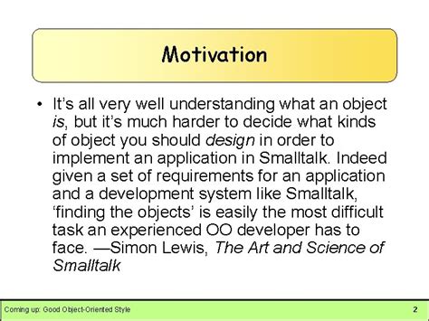 Objectoriented Analysis Using Crc Cards And Scenarios To