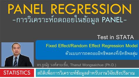 Panel Regression In Stata Youtube