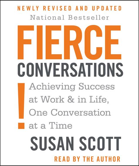 Fierce Conversations Audiobook On Cd By Susan Craig Scott Official
