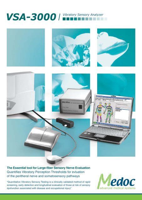 Vsa 3000 Vibratory Sensory Analyzer Vista Medical Medizintechnik