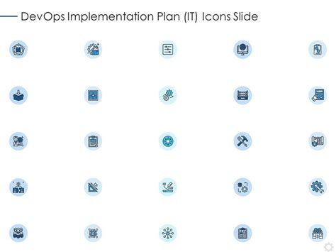 DevOps Implementation Plan IT Icons Slide Ppt Powerpoint Presentation Slides Guide
