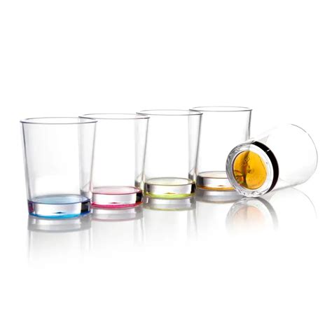 Brunner Multiglass Colour Stackable Pack Of 4