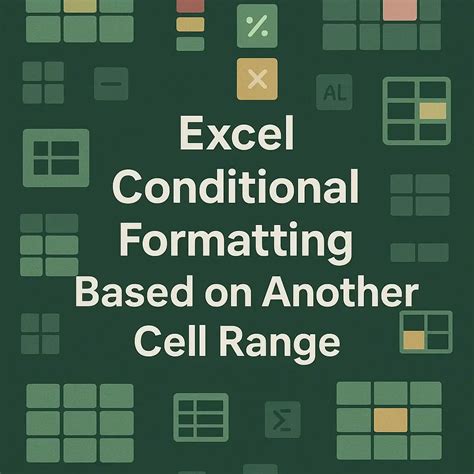 Excel Conditional Formatting Based On Another Cell Range Excel Insider