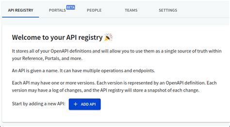 Redocly Api Registry Quickstart