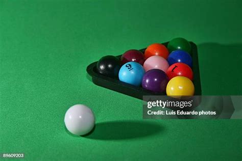 Set Up Pool Balls Photos And Premium High Res Pictures Getty Images