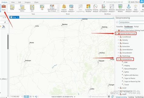 Arcgis Pro中常见的插值方法之一反距离权重插值（idw） 知乎