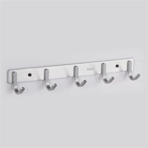 Grace Straight Hooks Cloth Towel Bathrob Hooks Hanger For Bathroom Kit