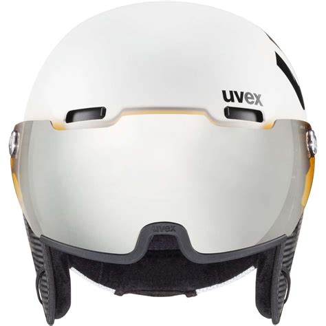 Kask narciarski Uvex HLMT 500 Visor biały Rowertour