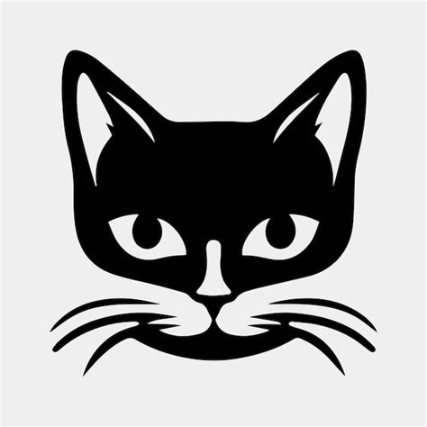귀여운 고양이 벡터 드로잉 흰색 절연 프리미엄 벡터