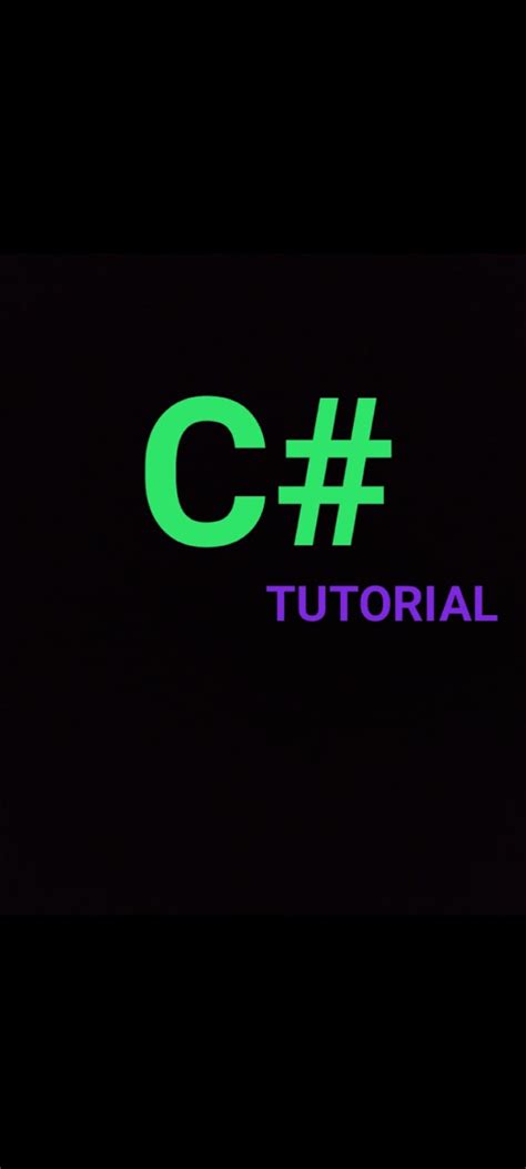 Teach You The Basics Of C Sharp By Multitasker016 Fiverr