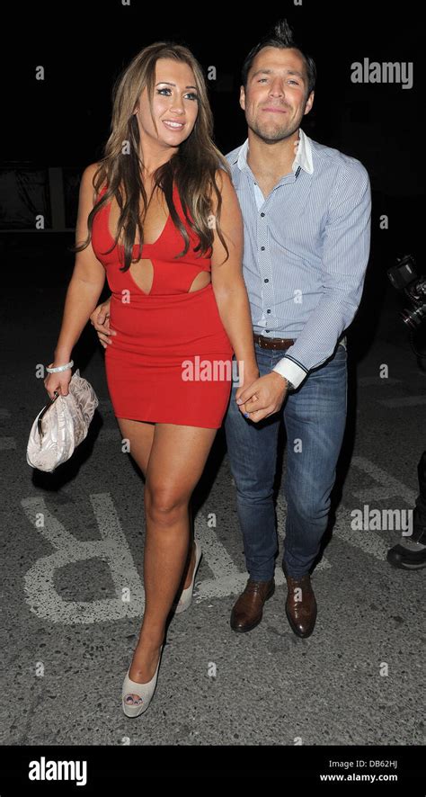 Lauren Goodger And Mark Wright The Only Way Is Essex Wrap Party Held
