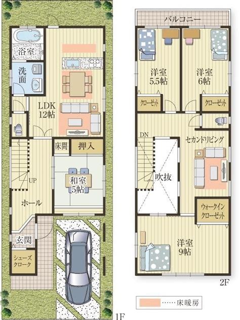 セカンドリビングのある家｜間取りコレクション｜大阪市・東淀川区・鶴見区、東大阪市で新築一戸建て、不動産のことならハウスパートナーへ 間取り