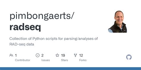 GitHub Pimbongaerts Radseq Collection Of Python Scripts For Parsing Analyses Of RAD Seq Data
