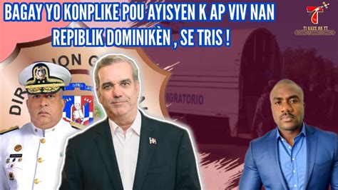 Lavi Ayisyen nan Sendomeng vin pi konplike bagay yo dejenere nèt
