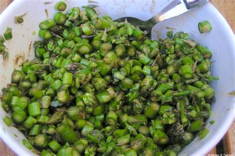 Concass E D Asperges Vertes Crues Aux Noisettes
