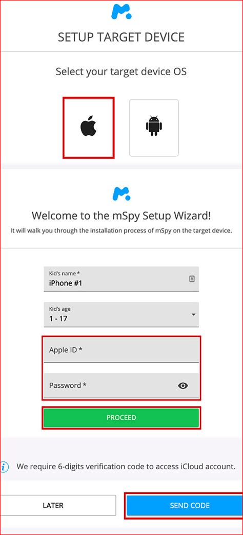 Comment paramétrer mSpy à distance