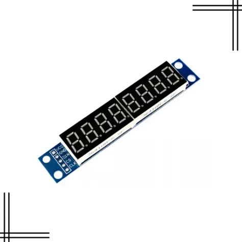Módulo Display 7 Segmentos Com Led 8 Dígitos Spi Max7219 à Venda Em