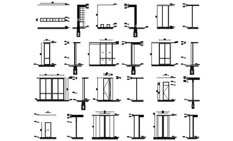 Window Opening In Dwg File Cadbull