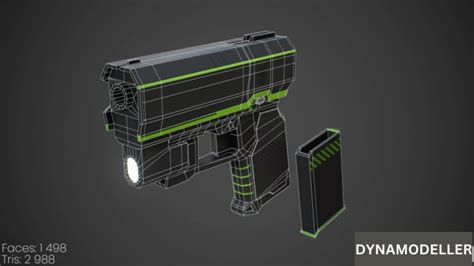 Do Realistic 3d Gun Model Gun Animation 3d Sword Weapon Rendering By