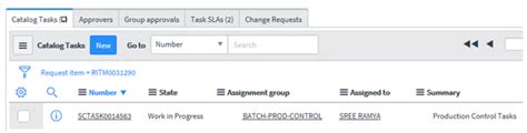 Understanding The Request RITM Task