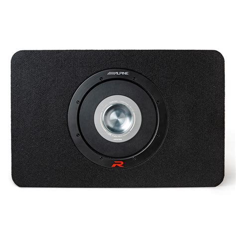 Alpine Rs Sb12 Halo R Series 12 Loaded Shallow Subwoofer Enclosure
