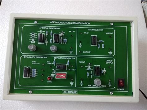 Analog Ask Modulation And Demodulation Trainer Model Name Number XL 254 At 4000 Piece In