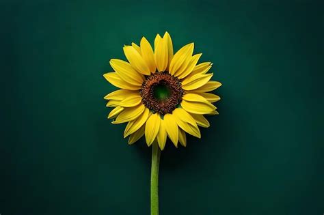 Premium Ai Image Flower Head