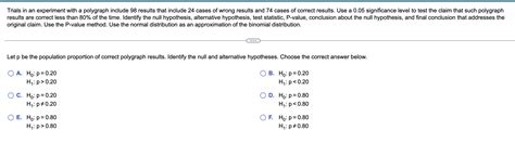 solved original claim use the p value method use the