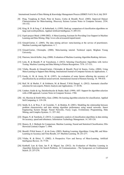 CATEGORIZATION OF FACTORS AFFECTING CLASSIFICATION ALGORITHMS SELECTION