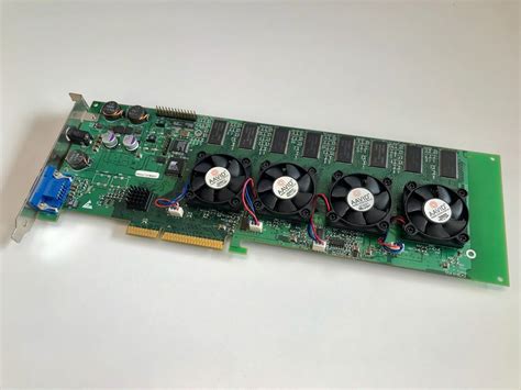 Rare 3dfx Voodoo 5 600 Prototype Graphics Card With Four Gpus Auctioned