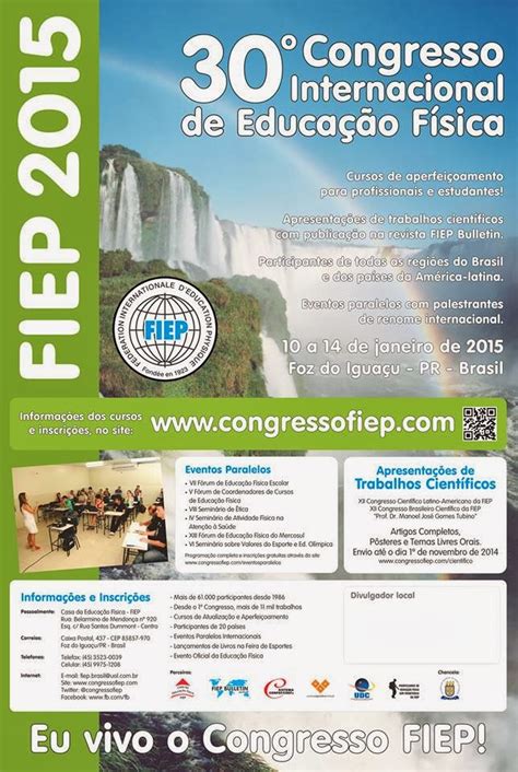 PROFESSOR SEM FRONTEIRAS PROFESSORES DE EDUCAÇÃO FÍSICA SEM FRONTEIRAS DA FIEP BRASIL GRUPO